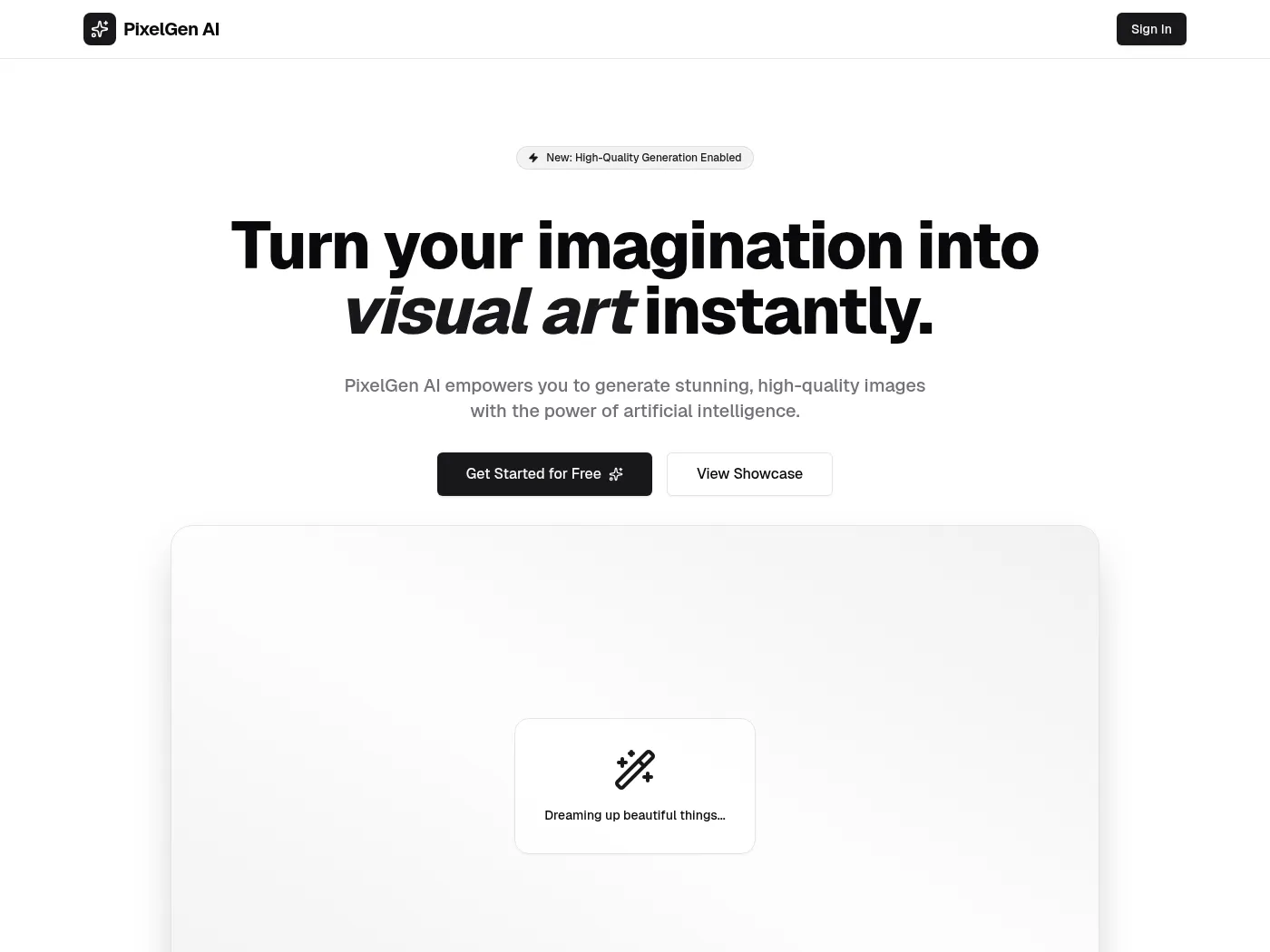 PixelGen AI