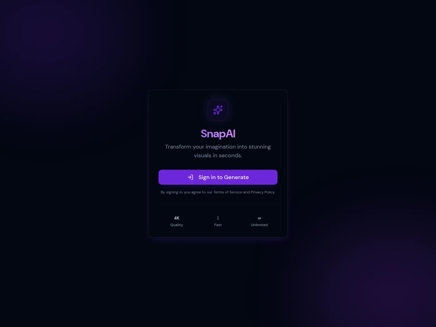 SnapAI Image Generator