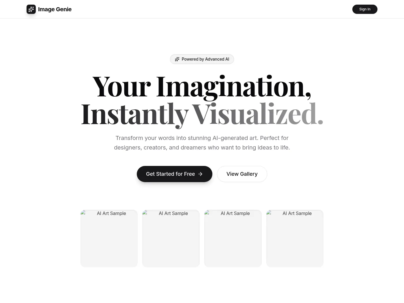 AI Image Genie