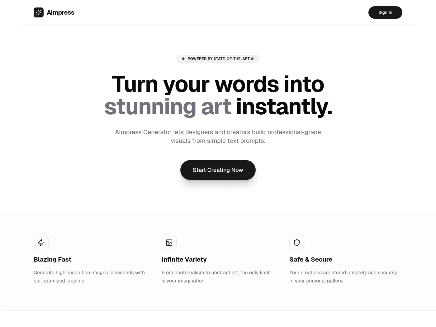 AImpress Generator