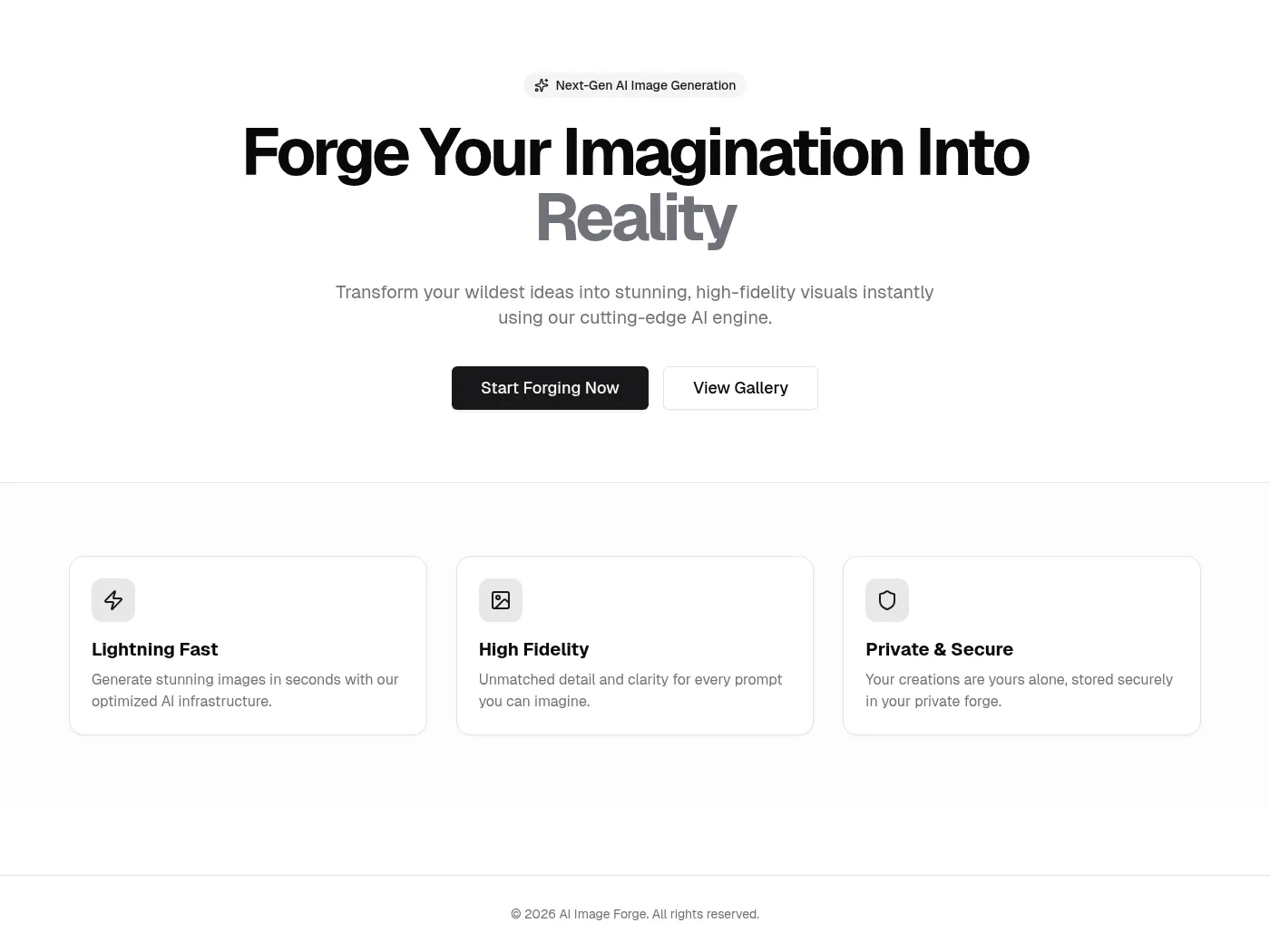 AI Image Forge