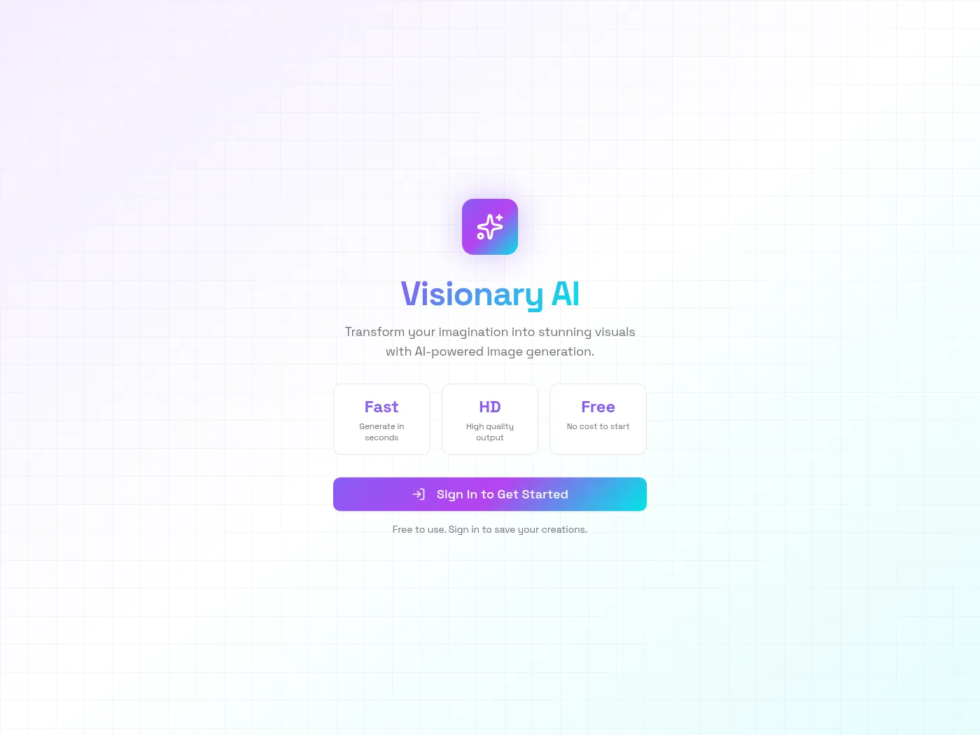 Visionary AI Image Generator