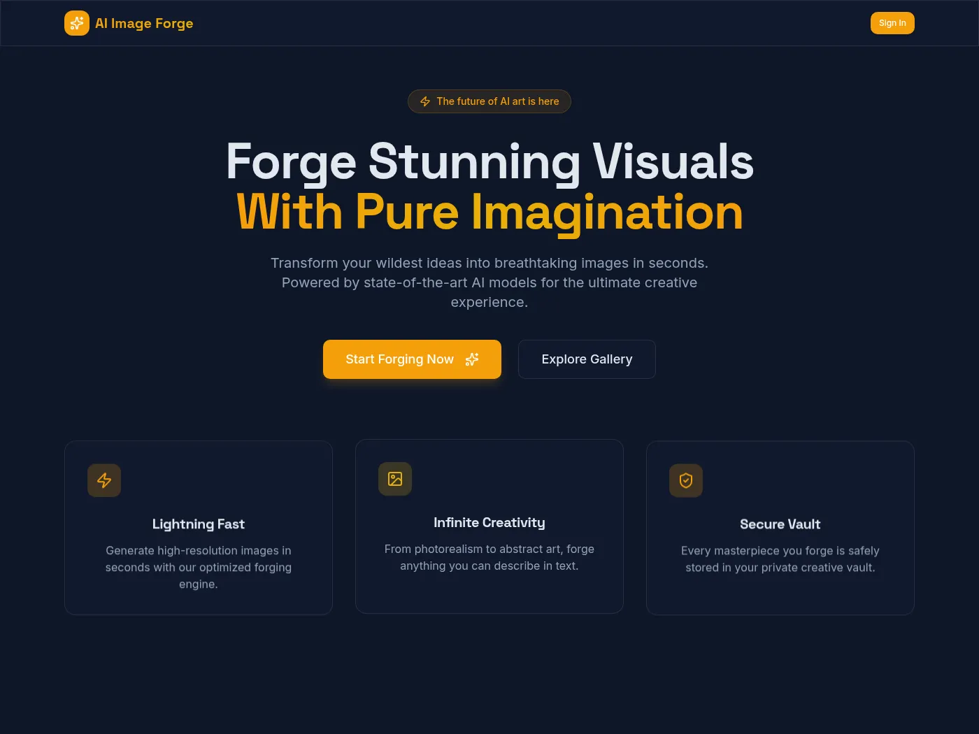 AI Image Forge