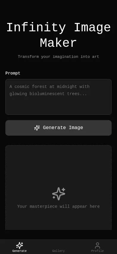Infinity Image Maker