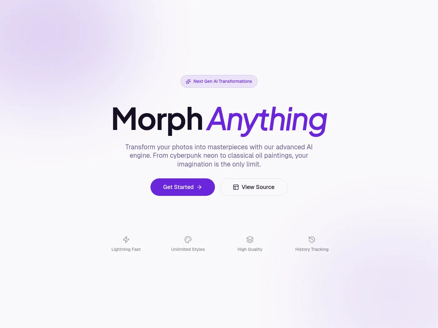 AI ImageMorpher