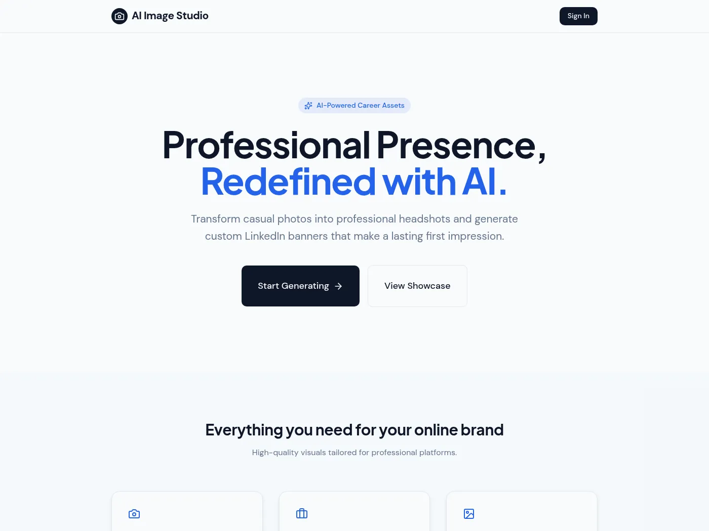 AI Image Studio