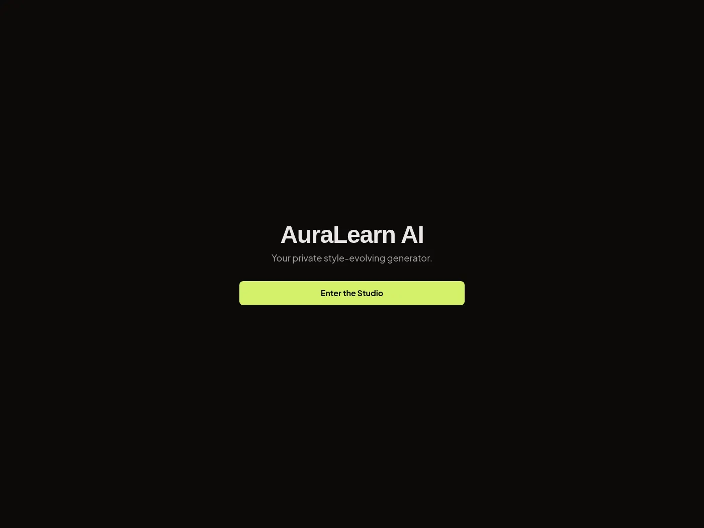 Self-Learning Image Generator