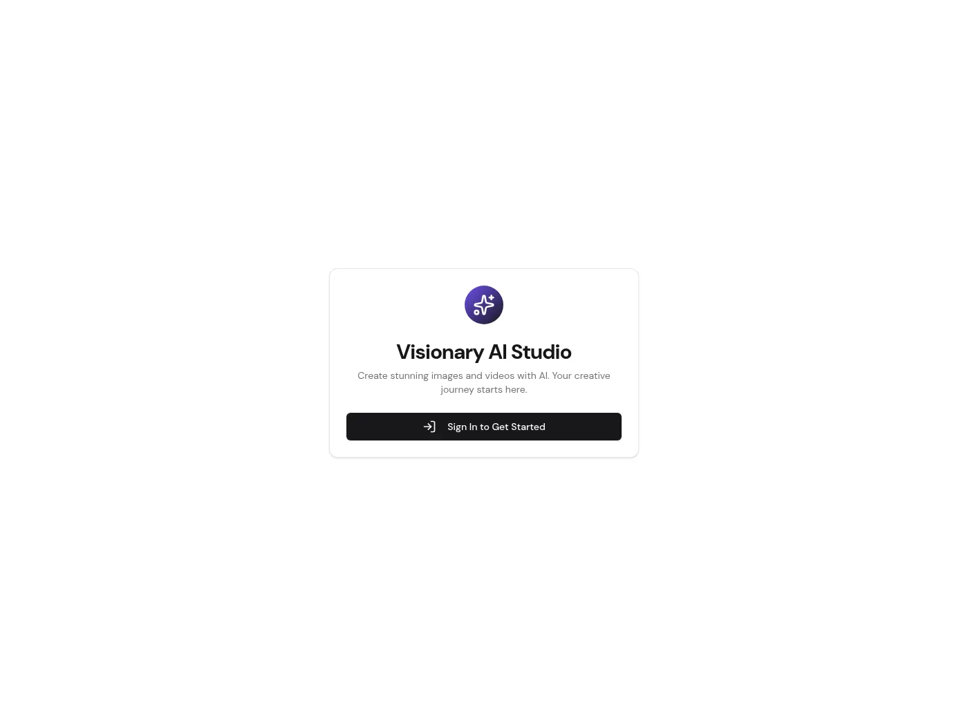 Visionary AI Studio