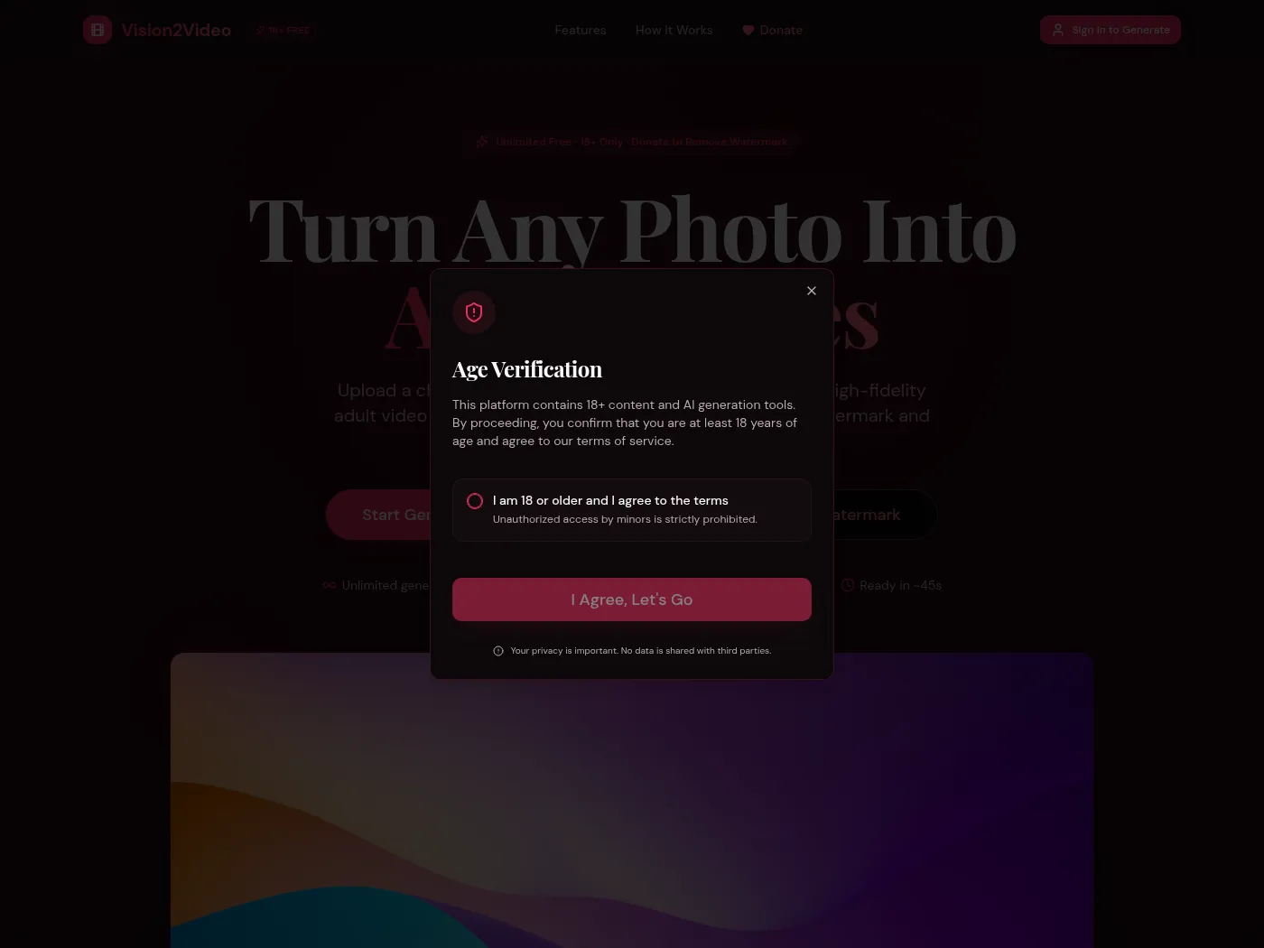 AI Image2Video Generator