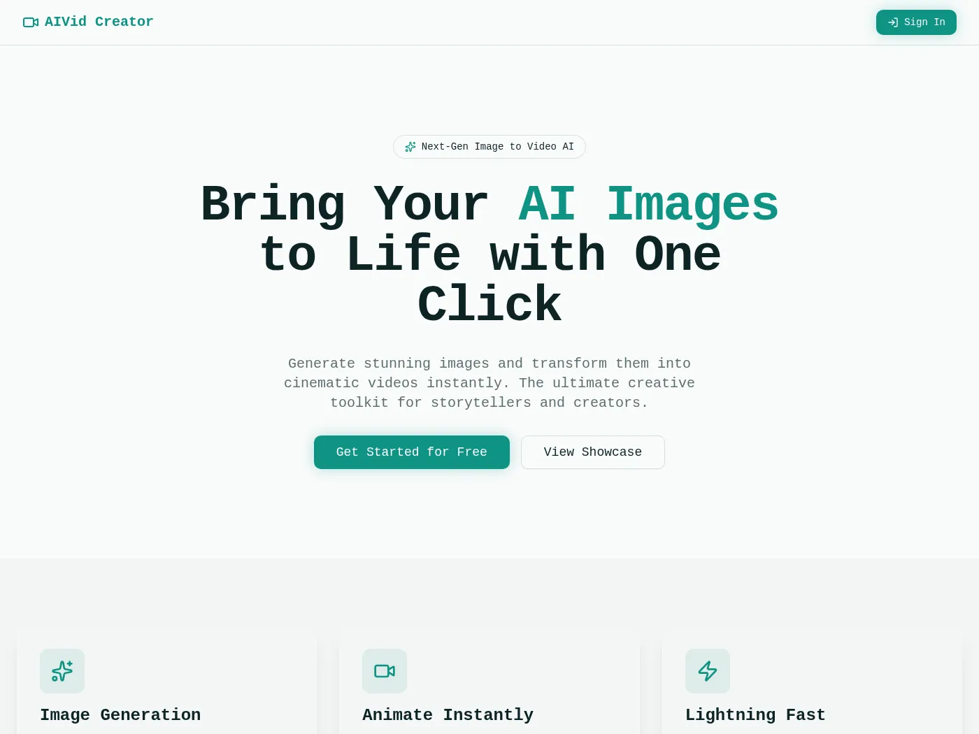 AIVid Creator