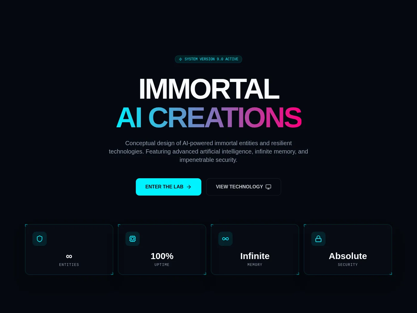 Immortal AI Creations