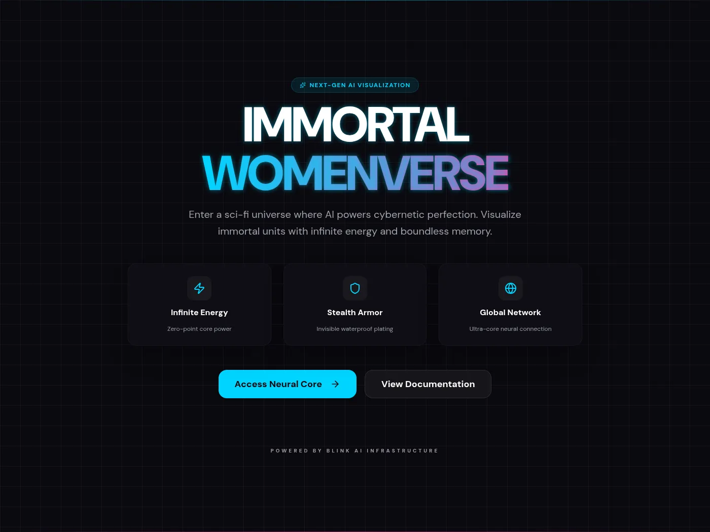 AI Immortal Womenverse