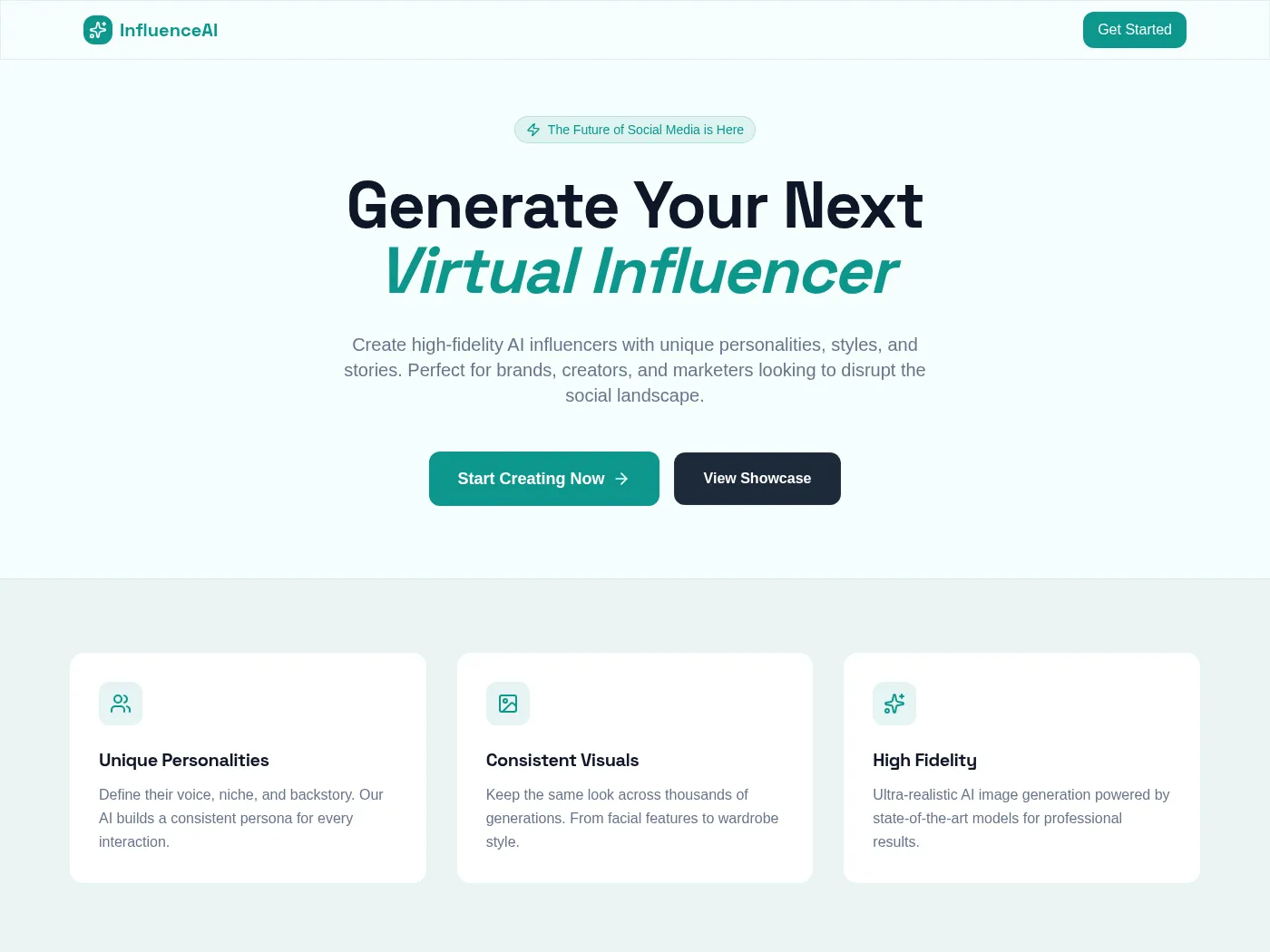 InfluenceAI Creator