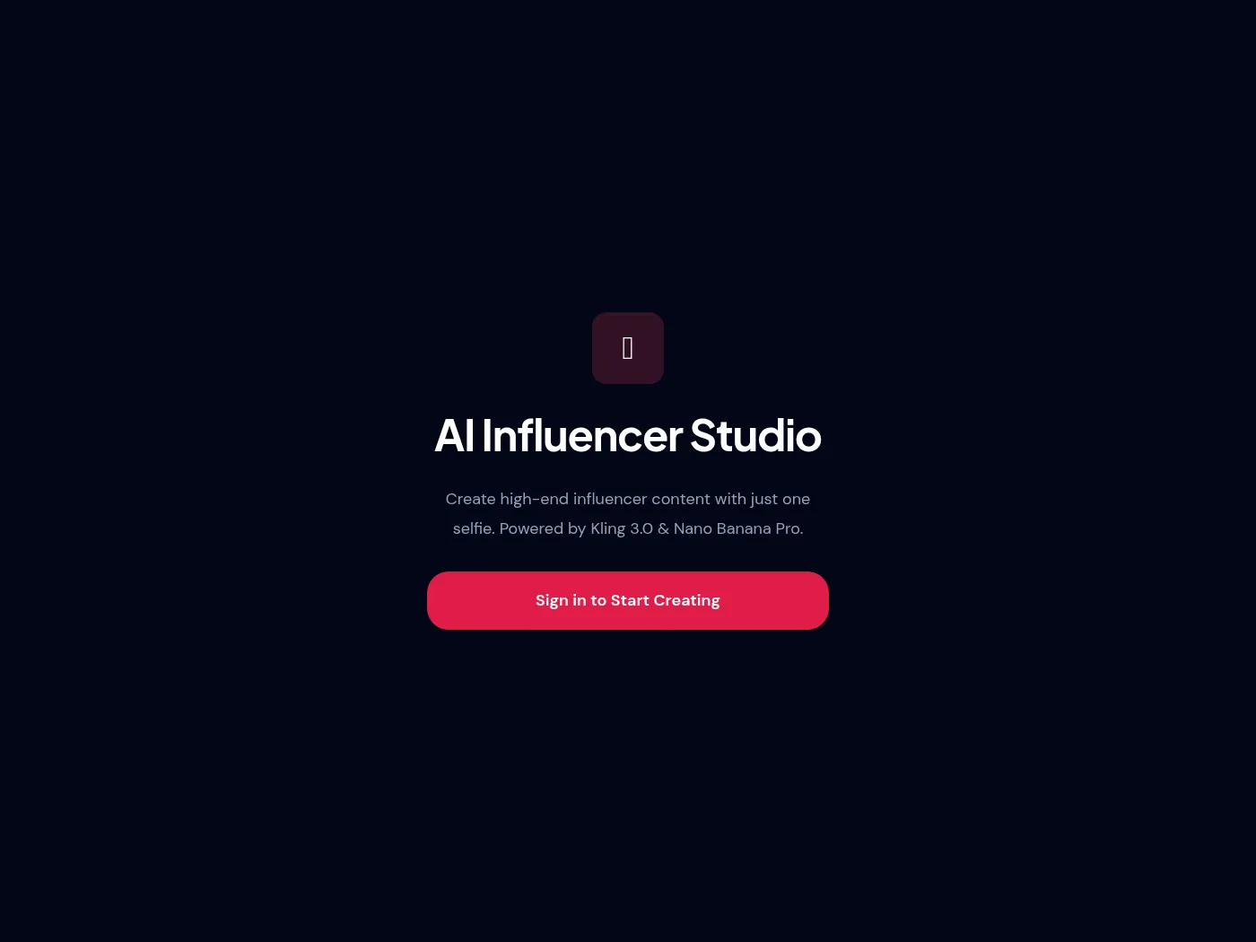 AI Influencer Studio
