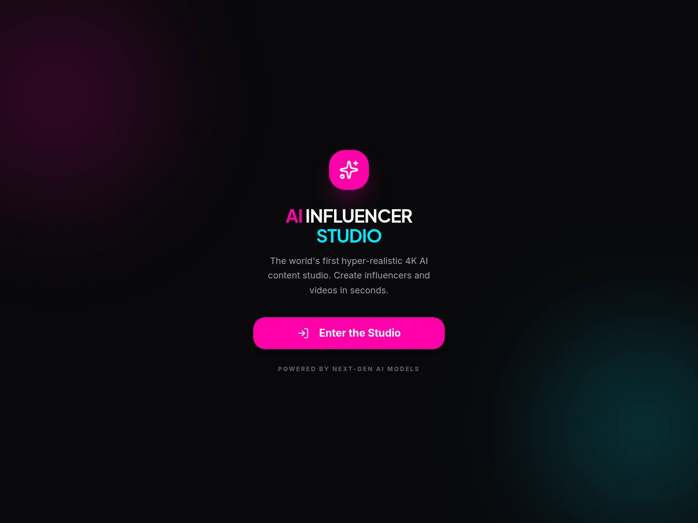 AI Influencer Studio