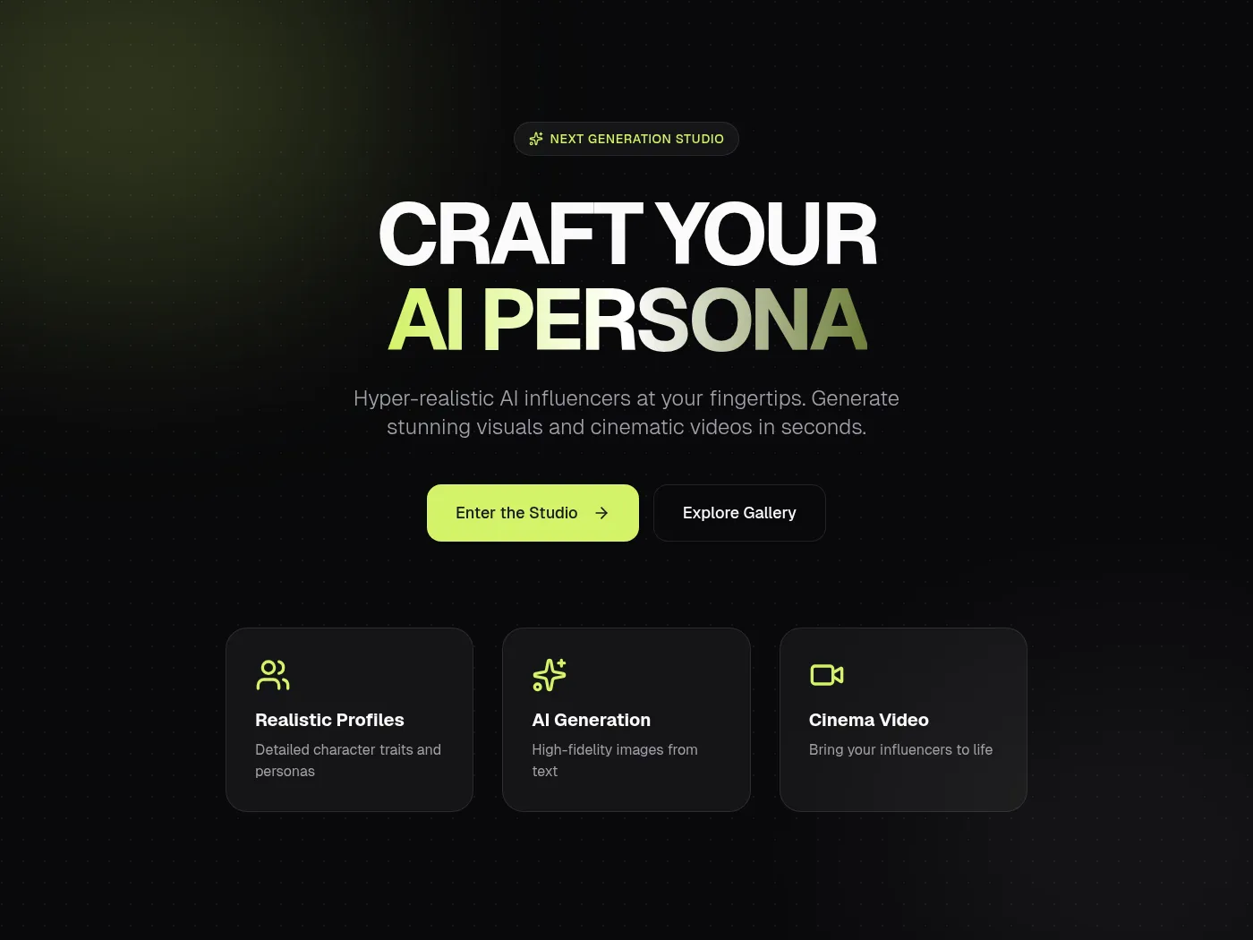 AI Influencer Studio