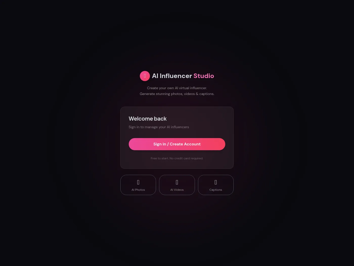 AI Influencer Studio