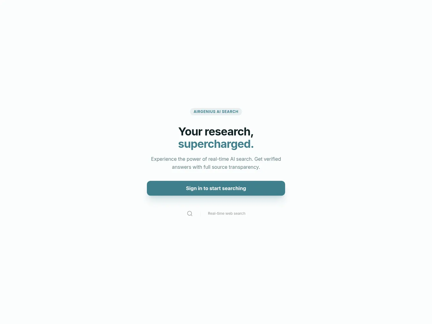 AirGenius AI Search