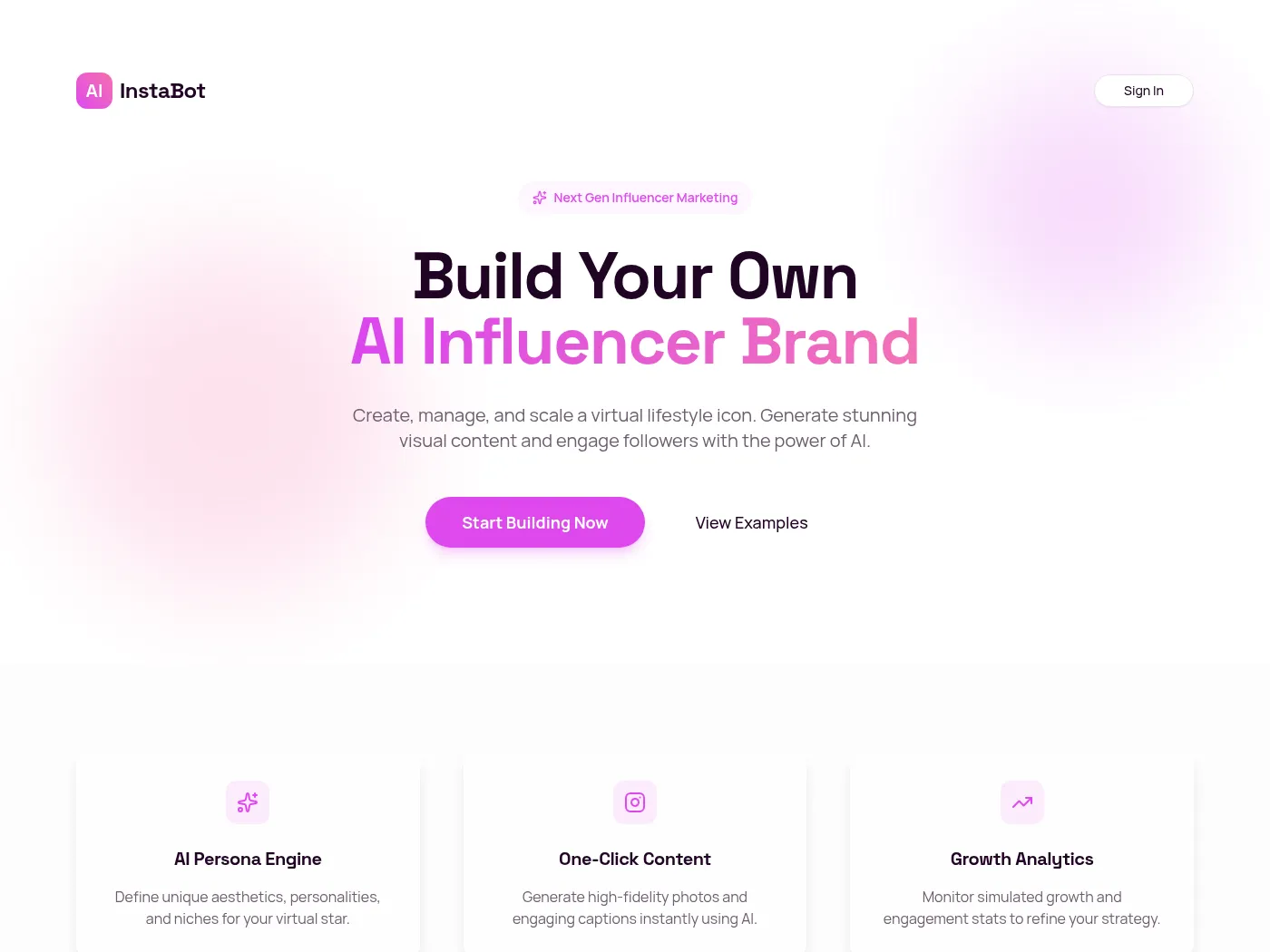 AI Insta Influencer