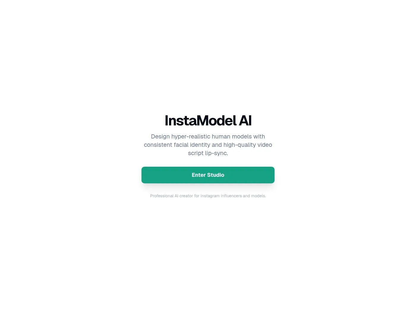 AI Insta Model Creator