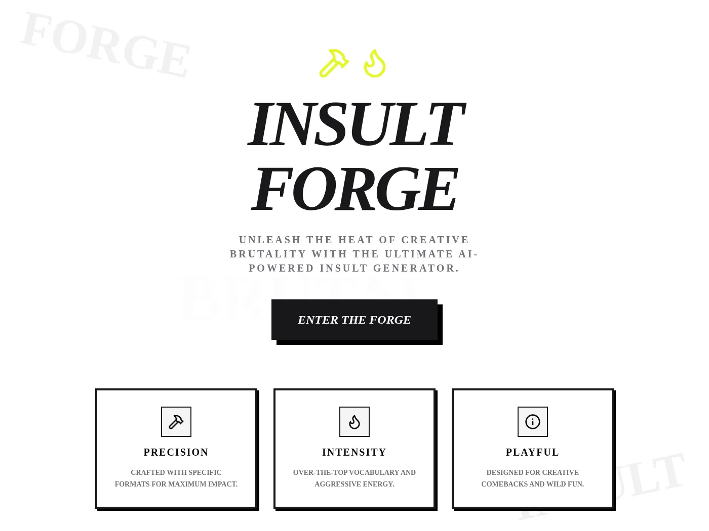 Blink AI Insult Forge