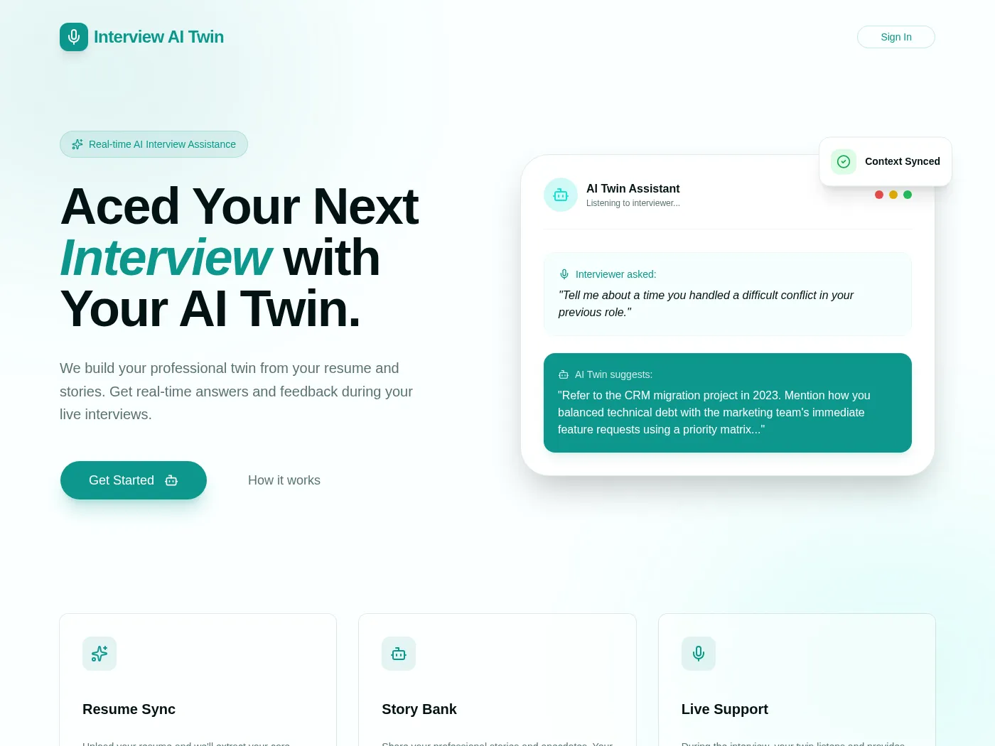 Interview AI Twin