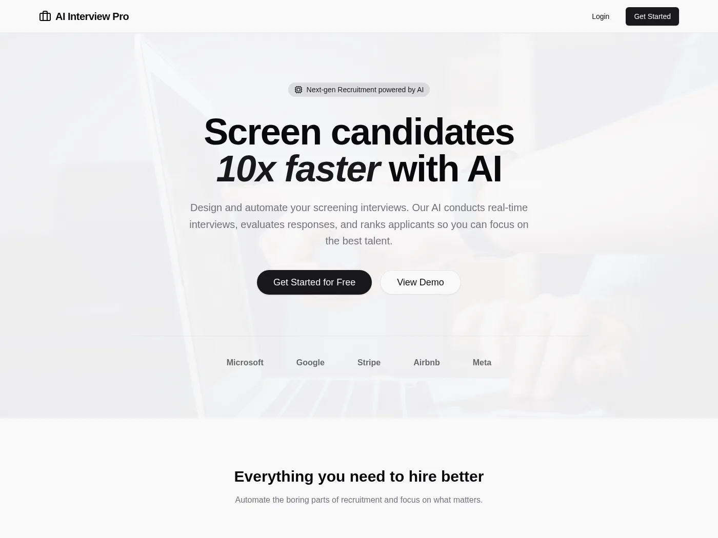 AI Interview Pro