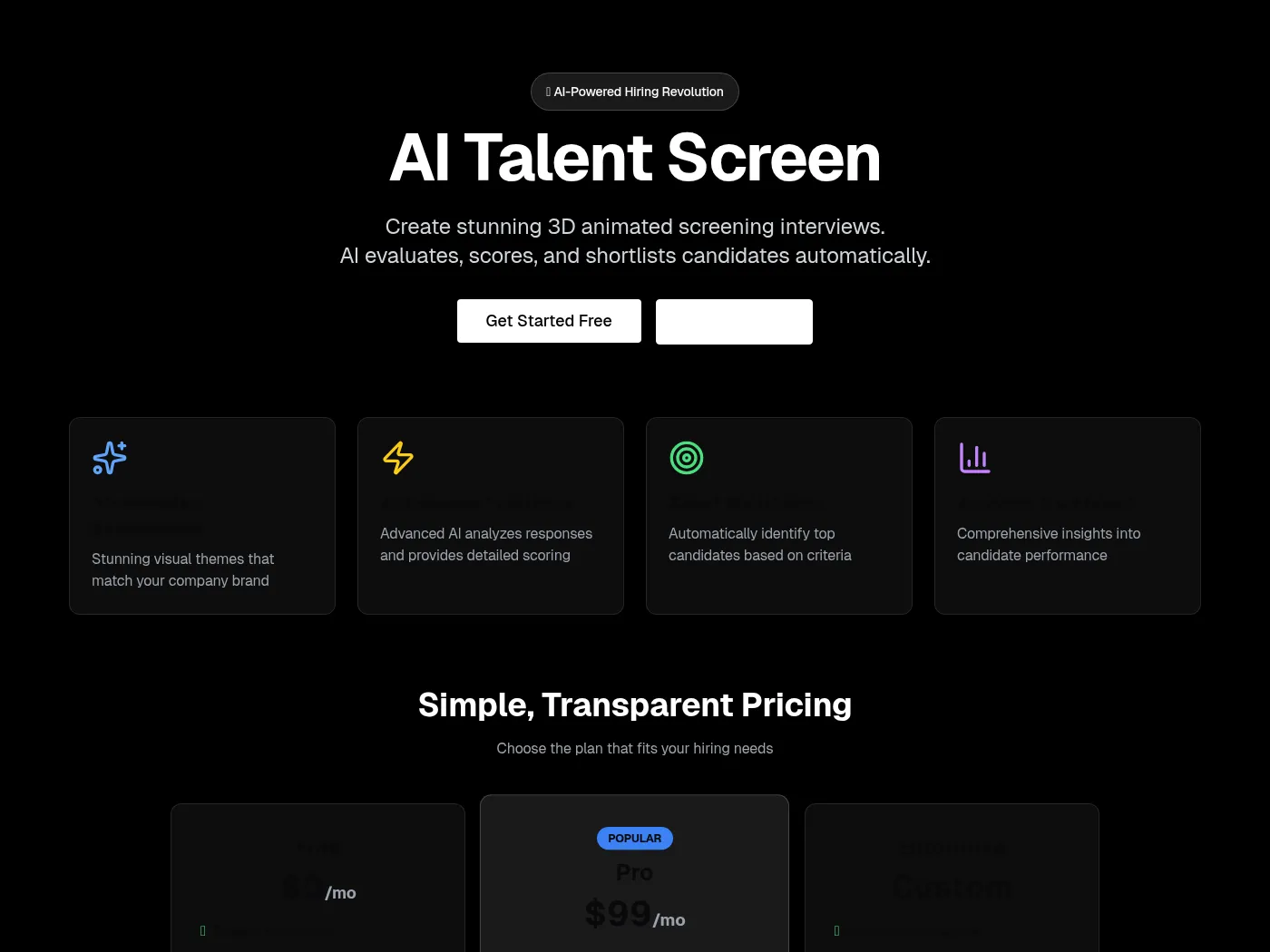 AI Talent Screen