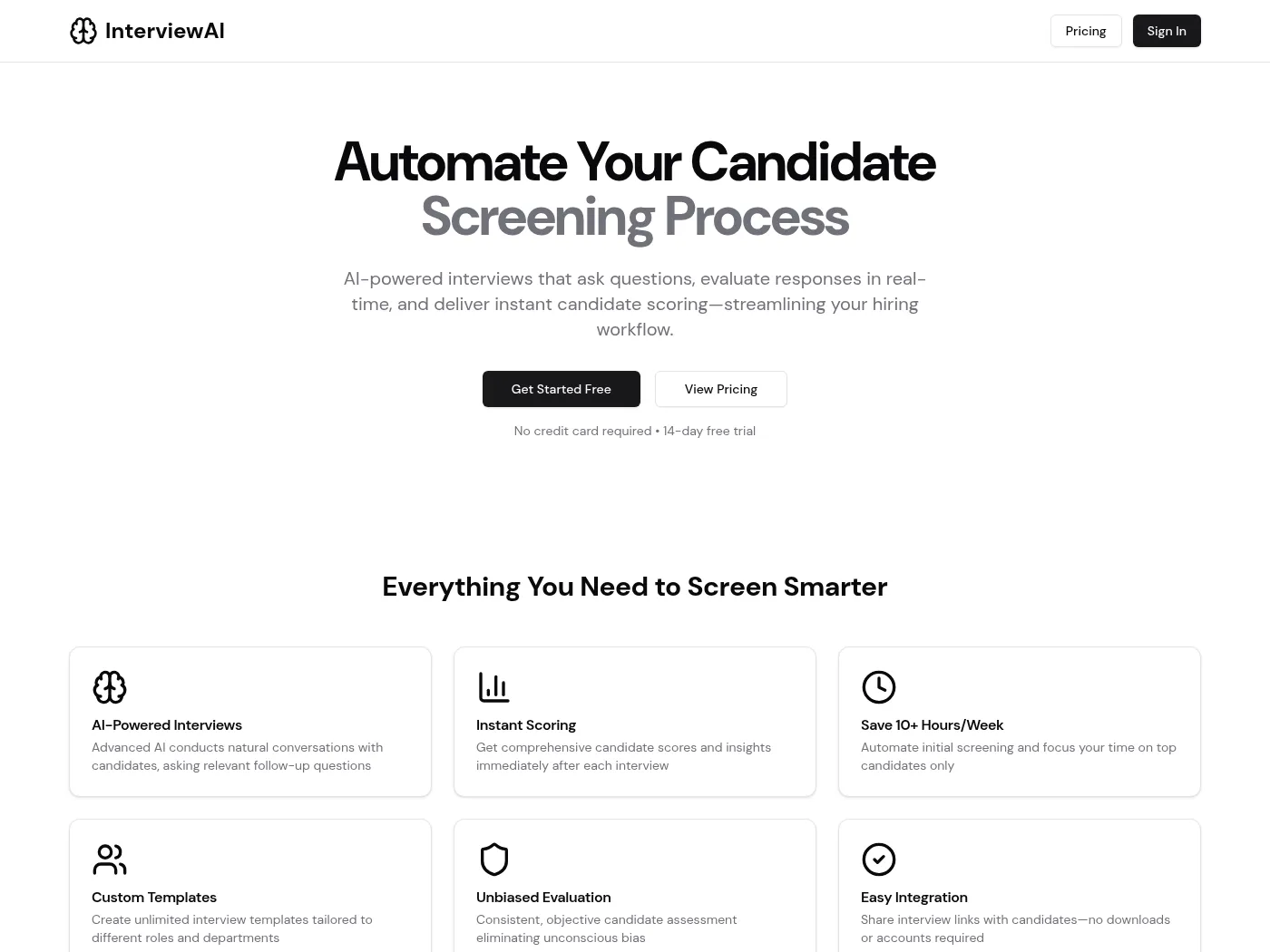 AI Interview Screener