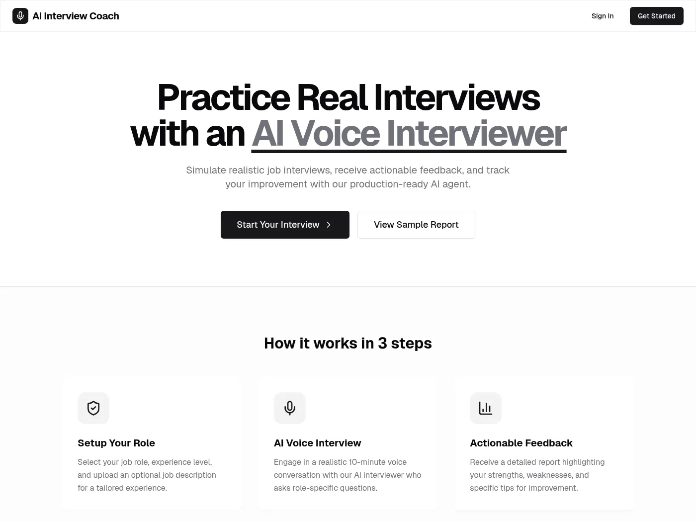 AI Interview Coach