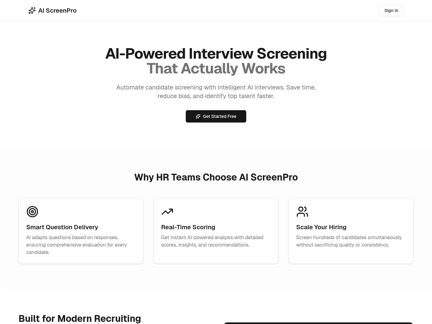 AI ScreenPro