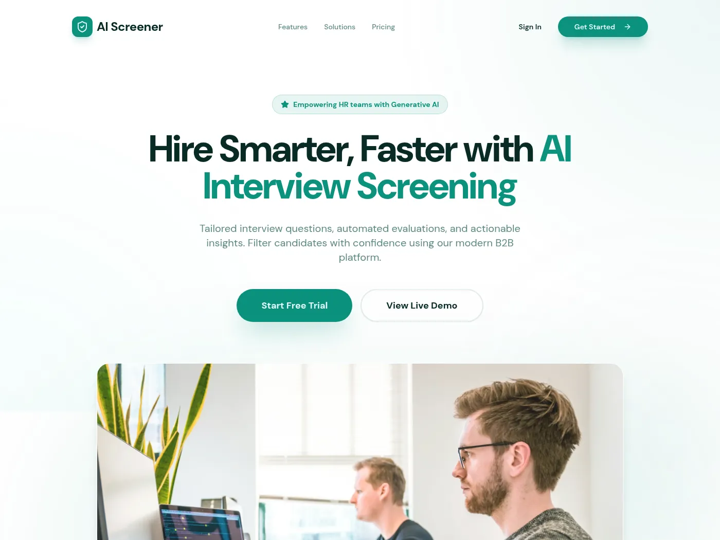 AI Interview Screener