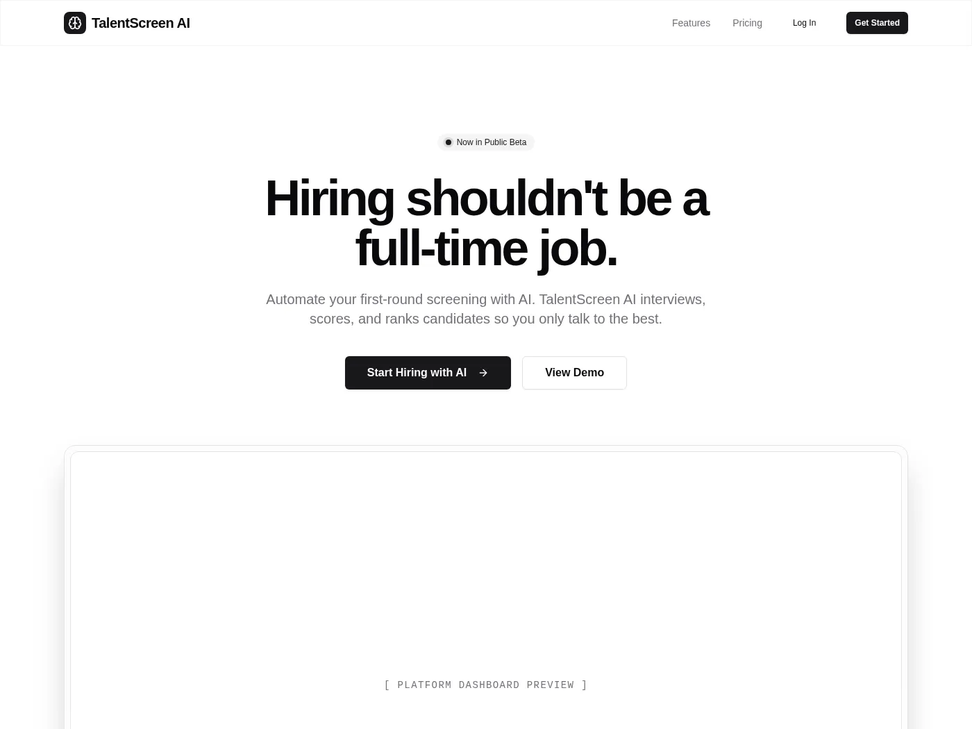TalentScreen AI