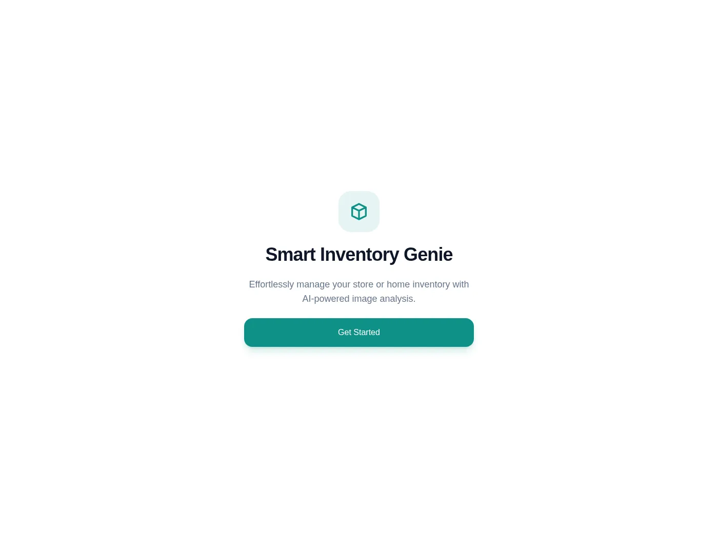 Smart Inventory Genie