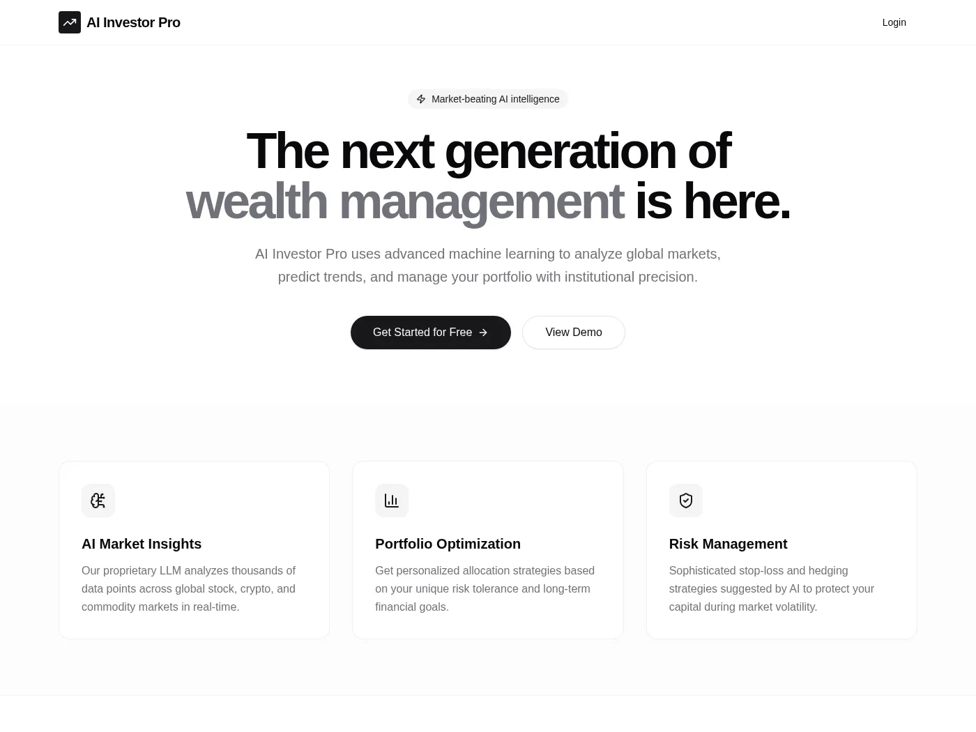 AI Investor Pro