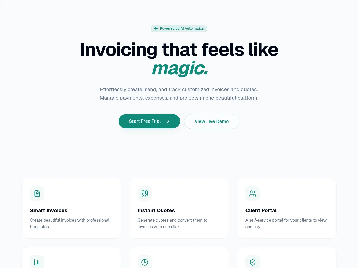 InvoiceGenie AI Suite