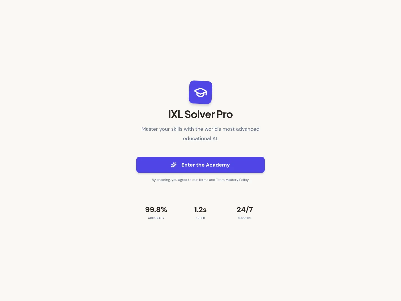 AI IXL Solver Pro