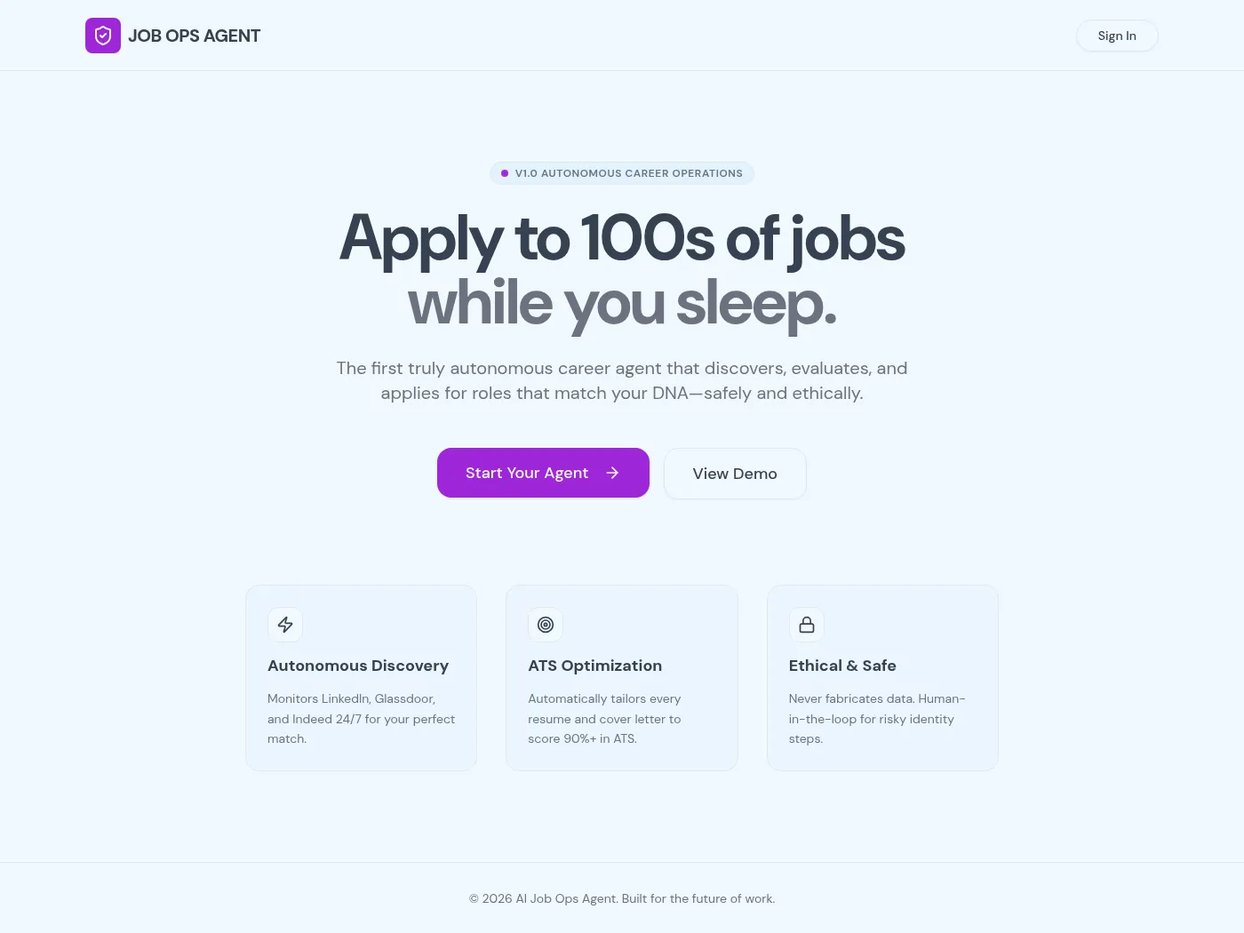 AI Job Ops Agent