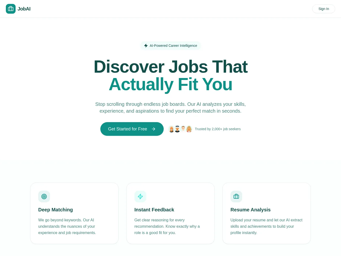 AI Job Recommender