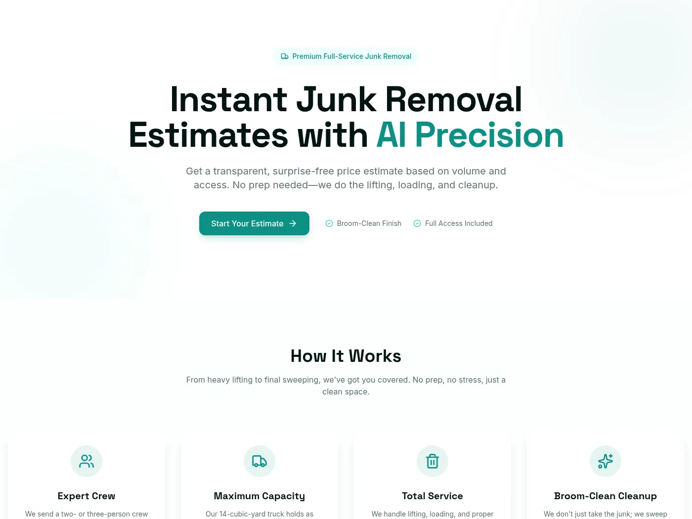AI Junk Price Estimator
