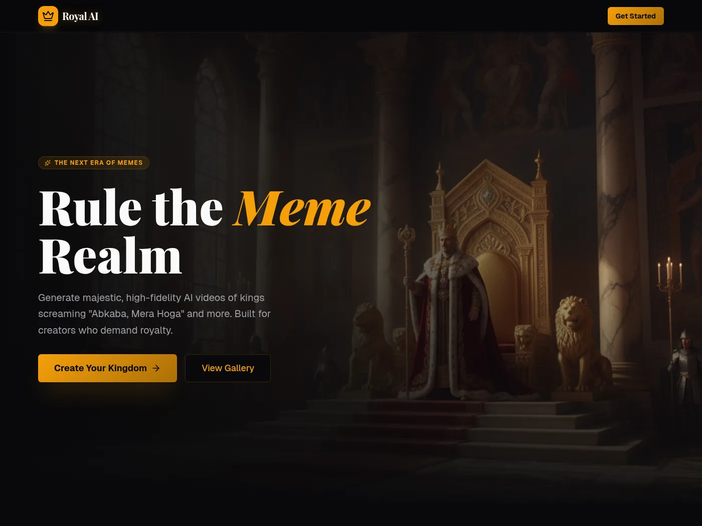 Royal AI Video Generator