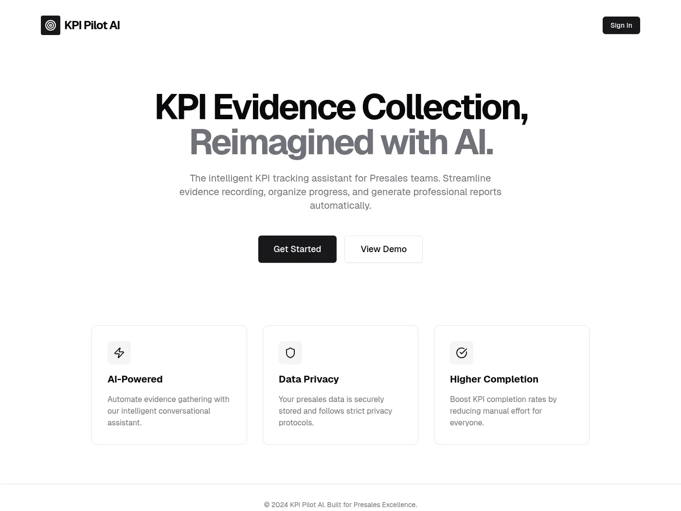 KPI Pilot AI