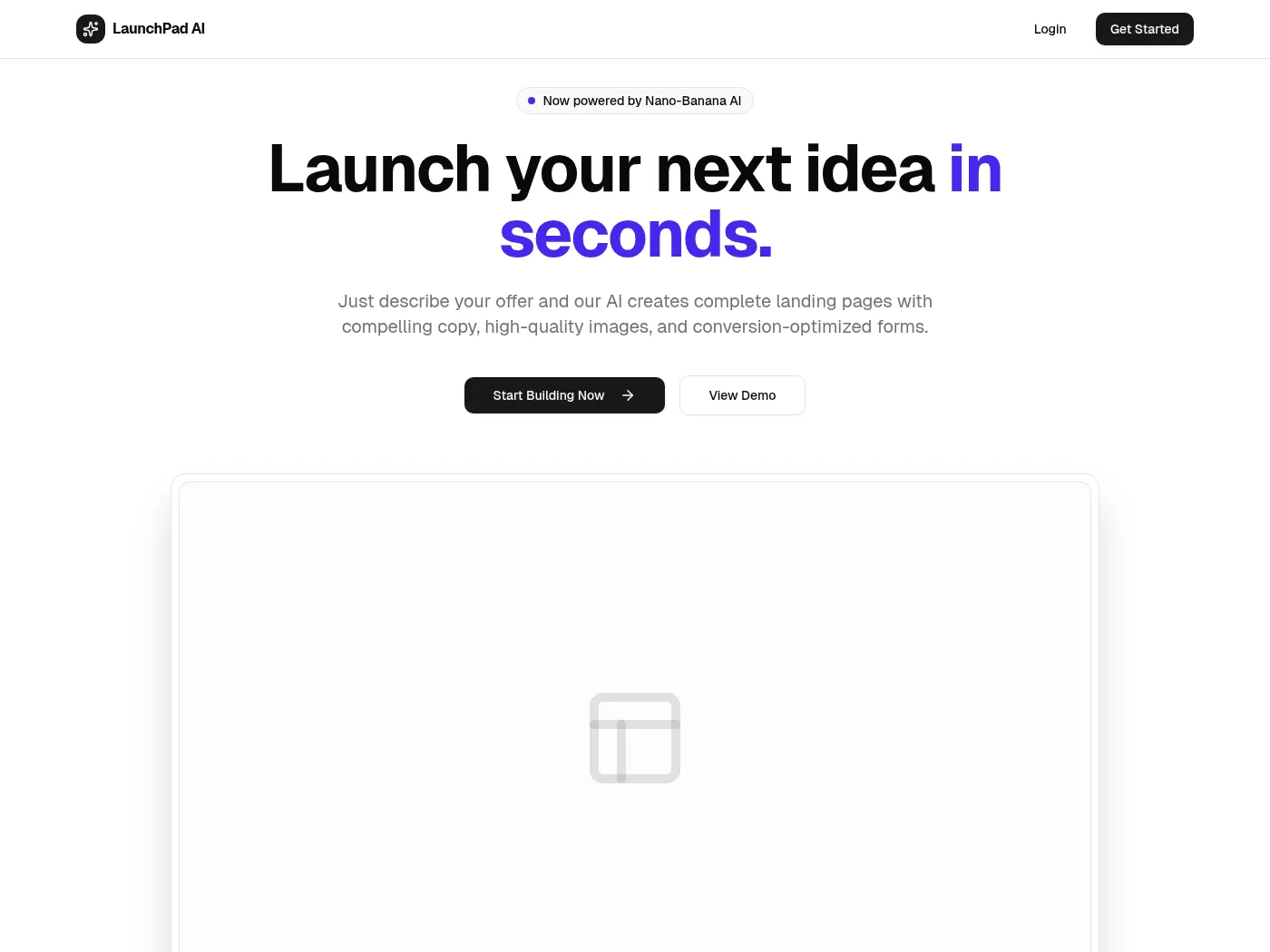 AI Landing Page Builder