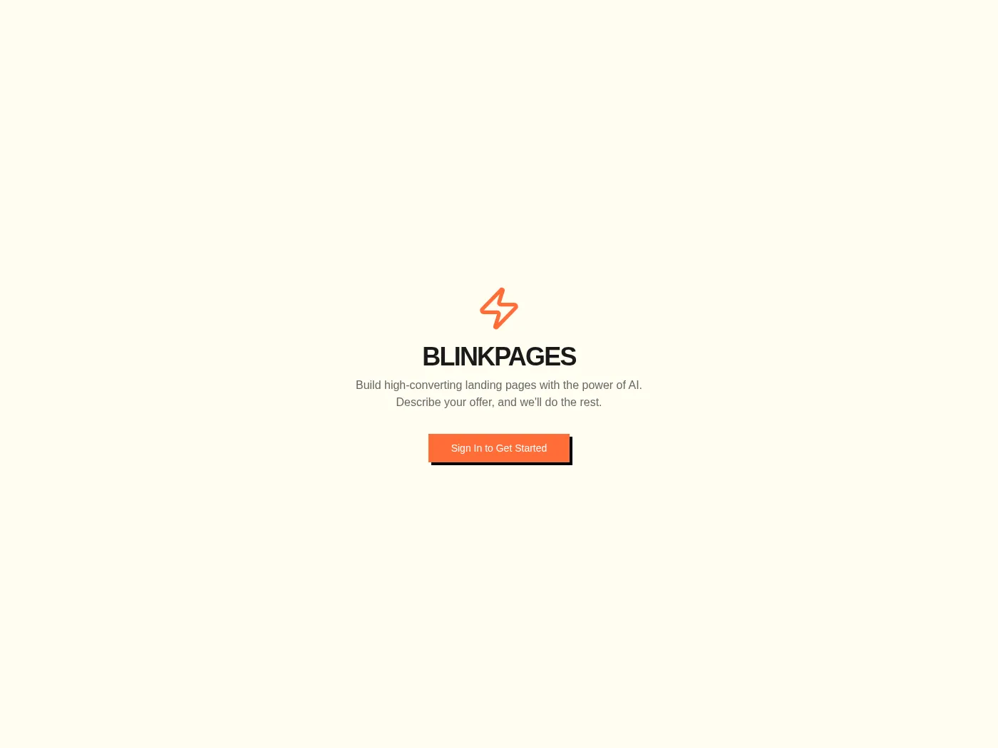 AI Landing Page Builder