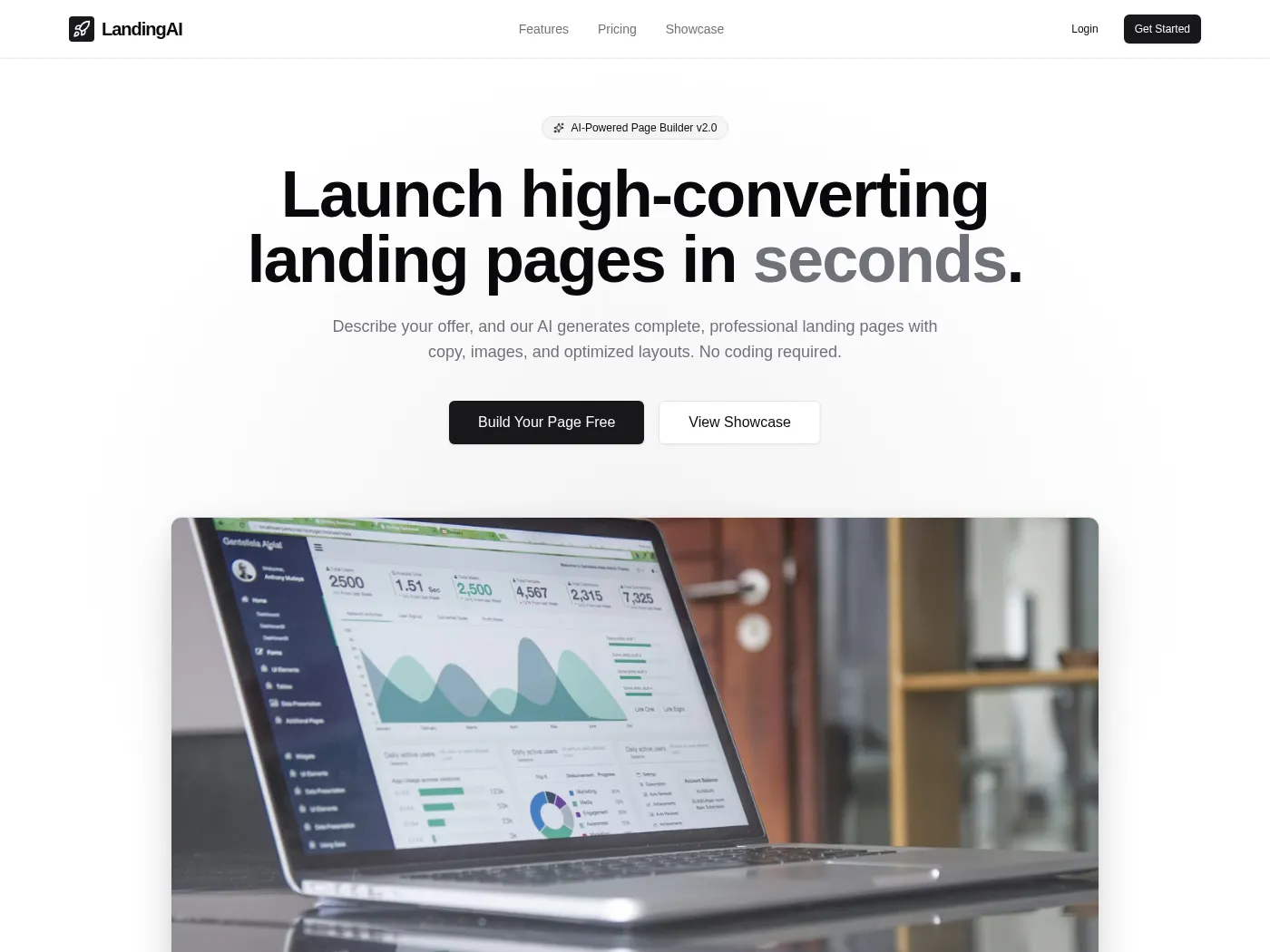 AI Landing Page Builder