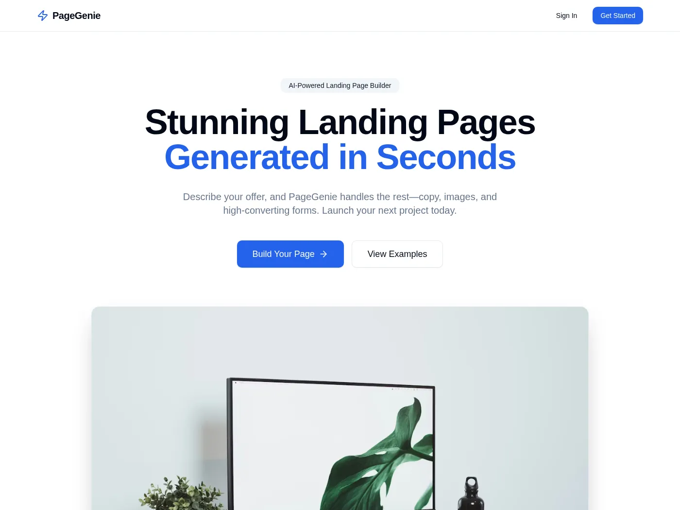 AI PageGenie