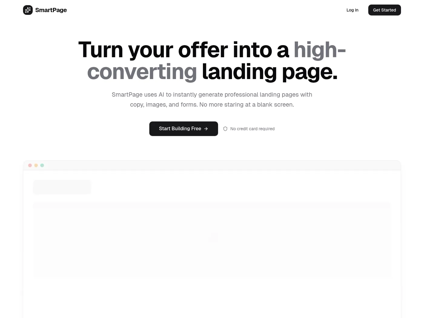 SmartPage AI Builder