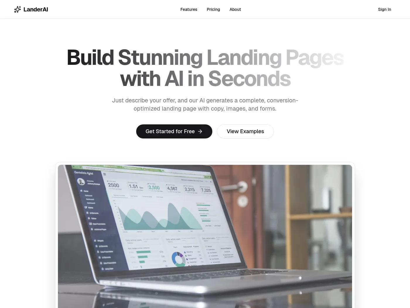 AI Landing Page Builder