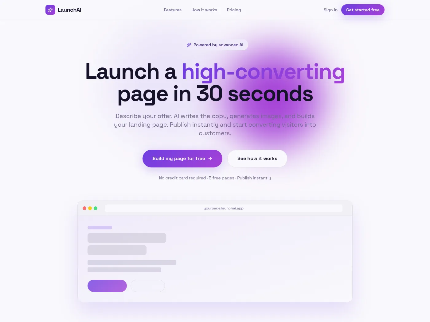 Smart Landing Builder