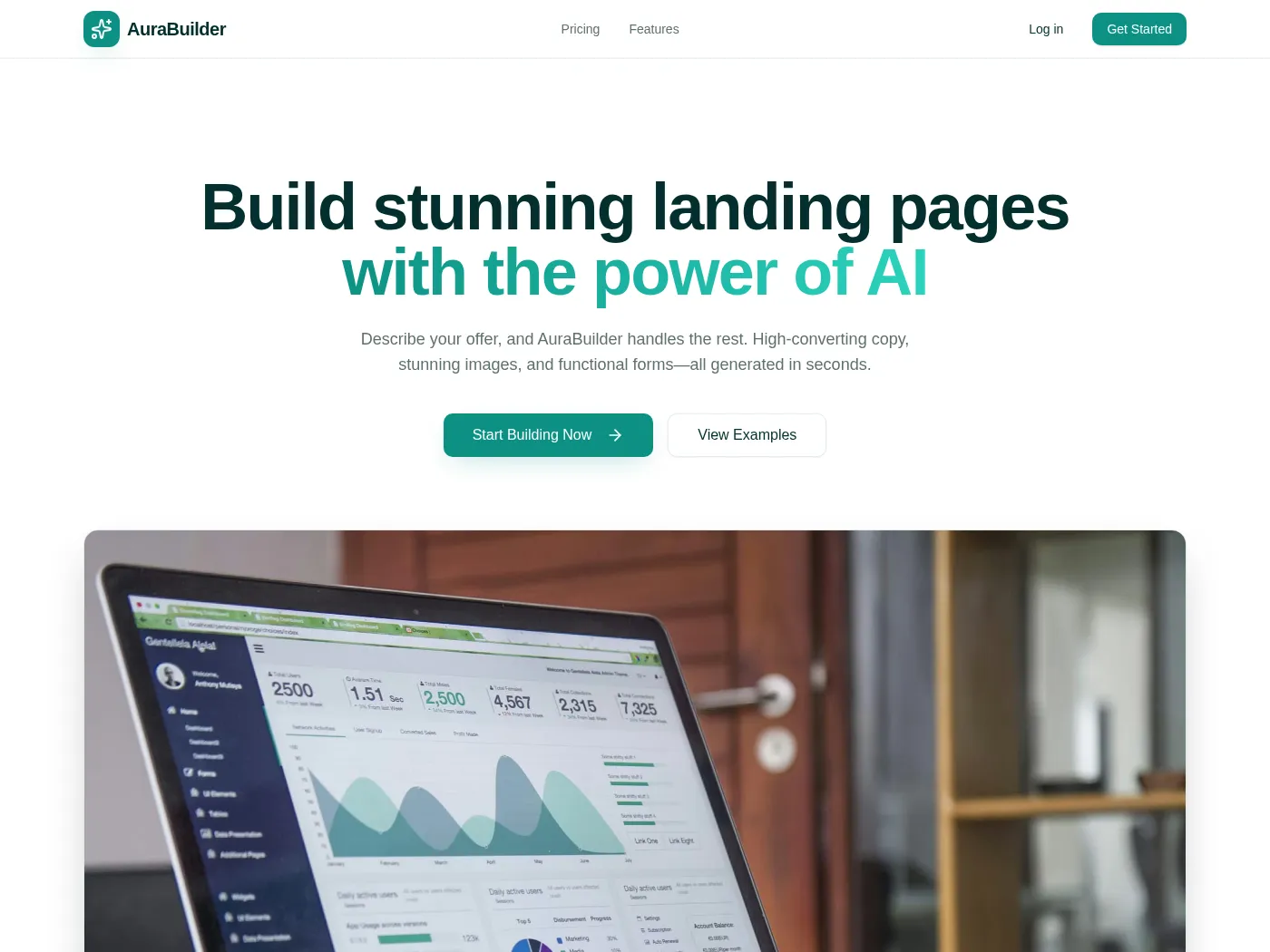 AI Landing Page Creator